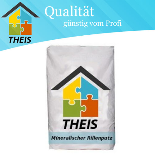 Rillenputz mineralisch weiß | Theis WDVS Shop